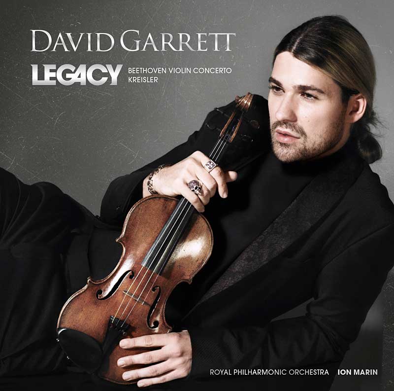 DAVID GARRETT schreibt mit Klassik-Album LEGACY deutsche ...